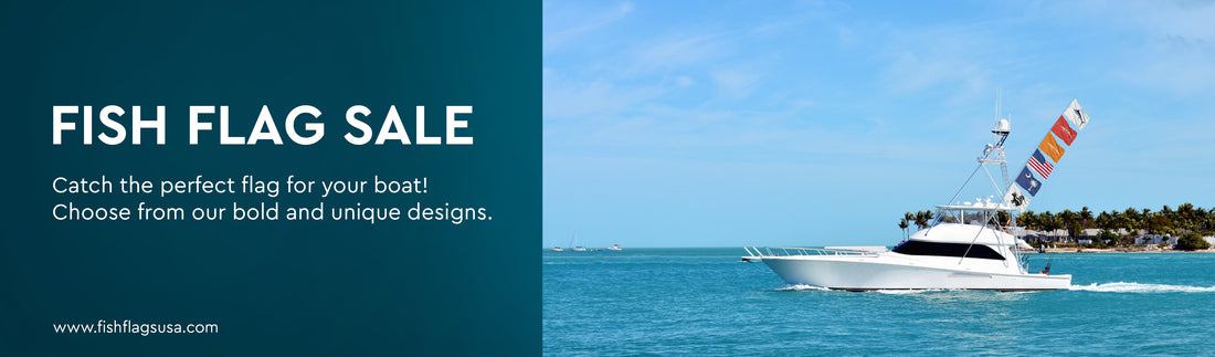 Best Fishing Flags for Boats, Custom Fisherman Catch Flags for Sale ...