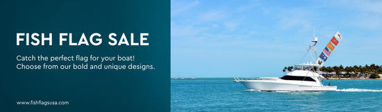 Best Fishing Flags for Boats, Custom Fisherman Catch Flags for Sale ...