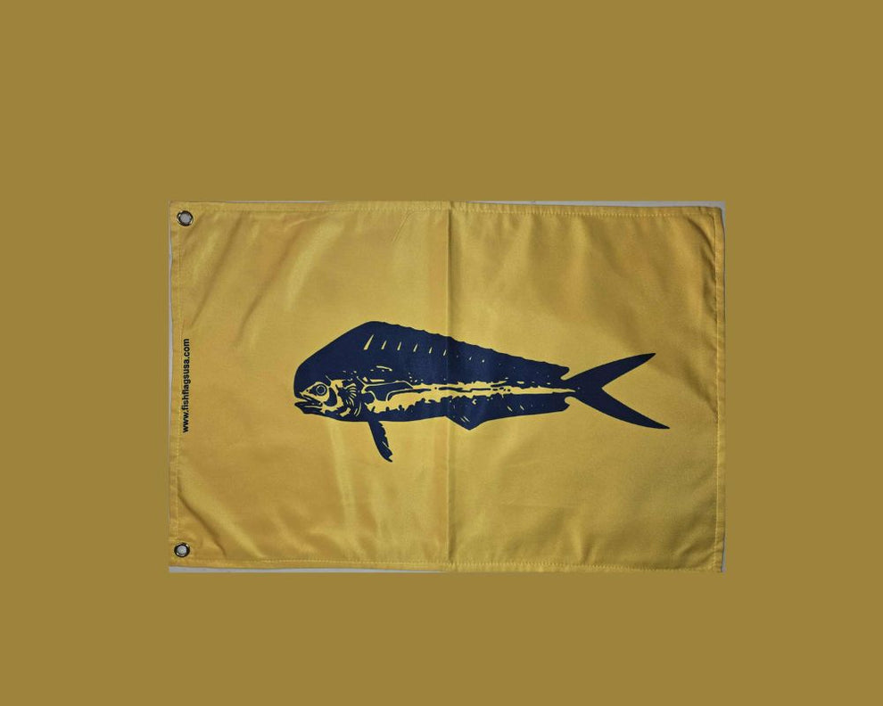 Mahi (Dolphin/Dorado) Catch Flag – Fish Flags USA